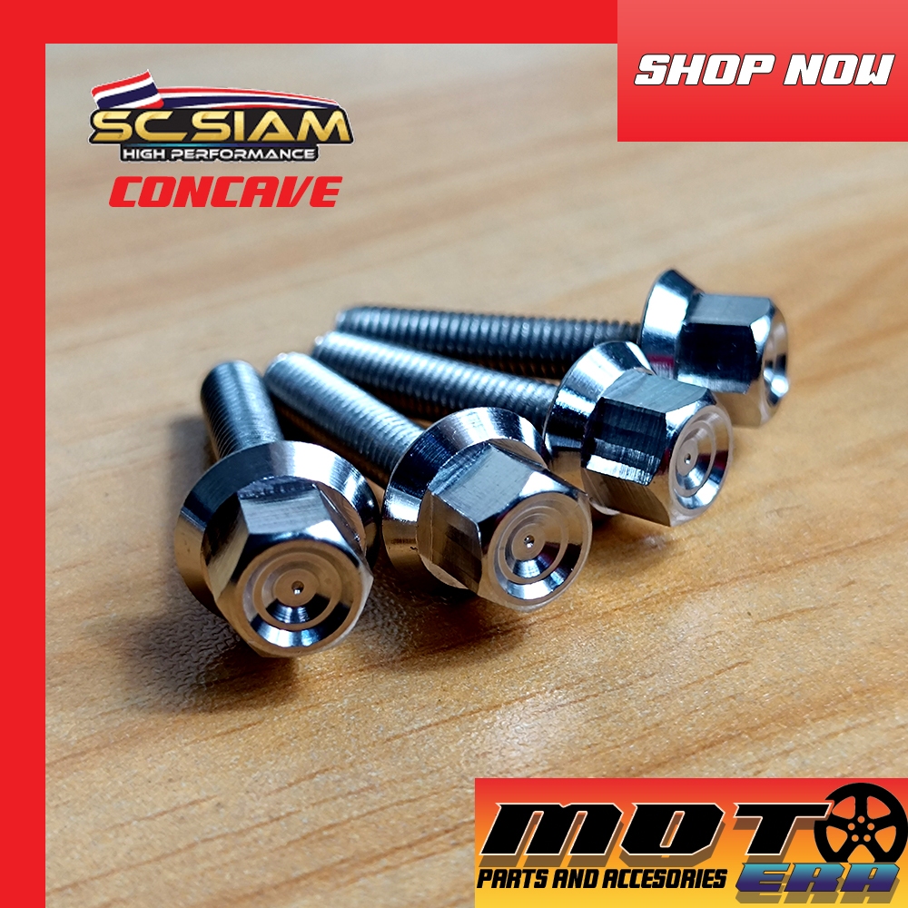 SC SIAM CONCAVE Visor bolt / Windshield bolts for ADV150/160, AeroxV1 ...