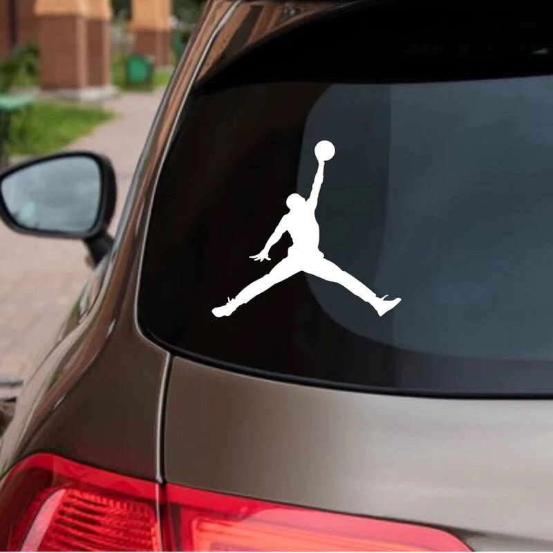 Jordan Jumpman Vinyl Decal sticker Car motorcycle | Shopee Philippines