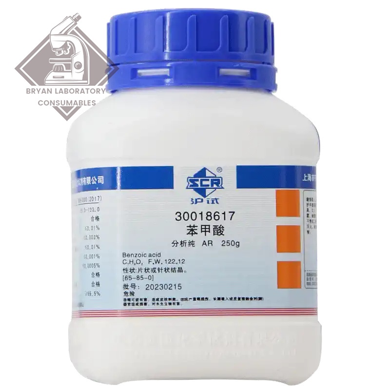 Benzoic Acid AR Analytical Pure 250g Laboratory Chemical Reagent CAS:65 ...