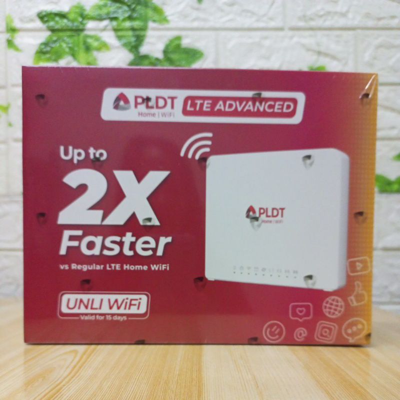 Smart/Pldt LTE Advanced Home Wifi (unli wifi for 15days) | Shopee ...