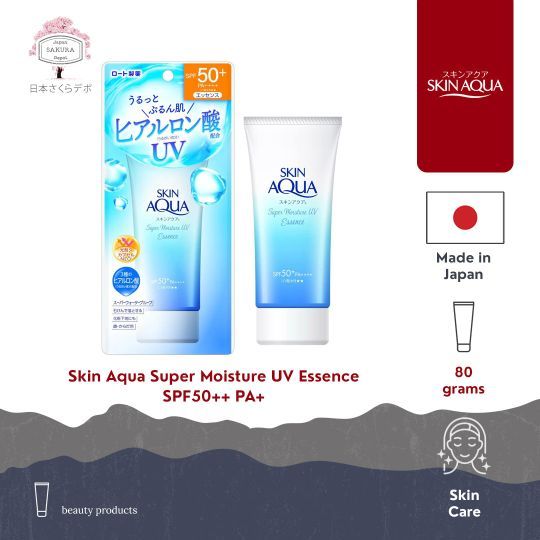 Japan Skin Aqua Super Moisture UV Essence SPF50++ PA++ 80g | Shopee ...