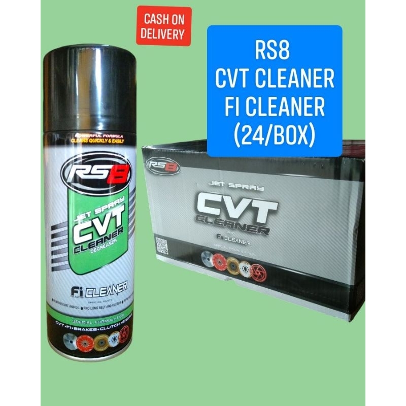 RS8 CVT AND FI CLEANER (450ML) 24 PIECES/BOX | Shopee Philippines