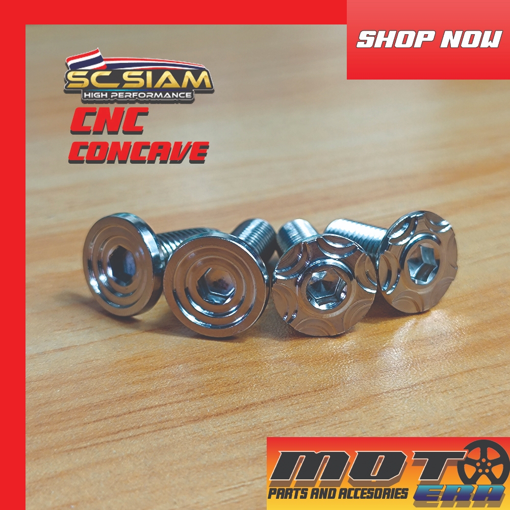 SC SIAM STAINLESS CONCAVE DISC BOLT CNC | Shopee Philippines