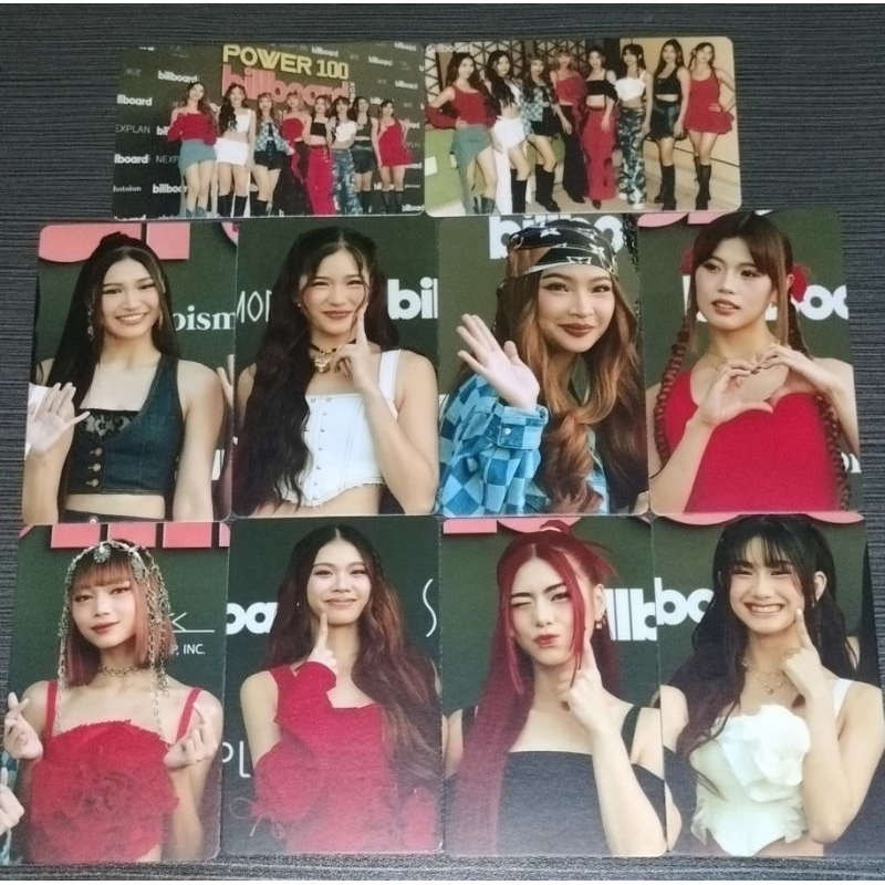 BINI BILLBOARD KOREA PHOTOCARD 10pcs with backprint | Shopee Philippines