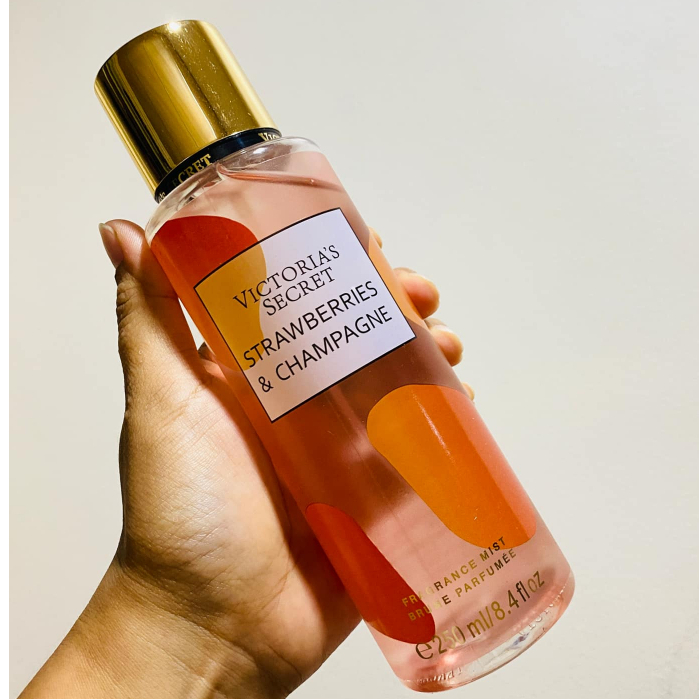 Strawberries & champagne Victoria's secret fragrance mist 250ml with ...