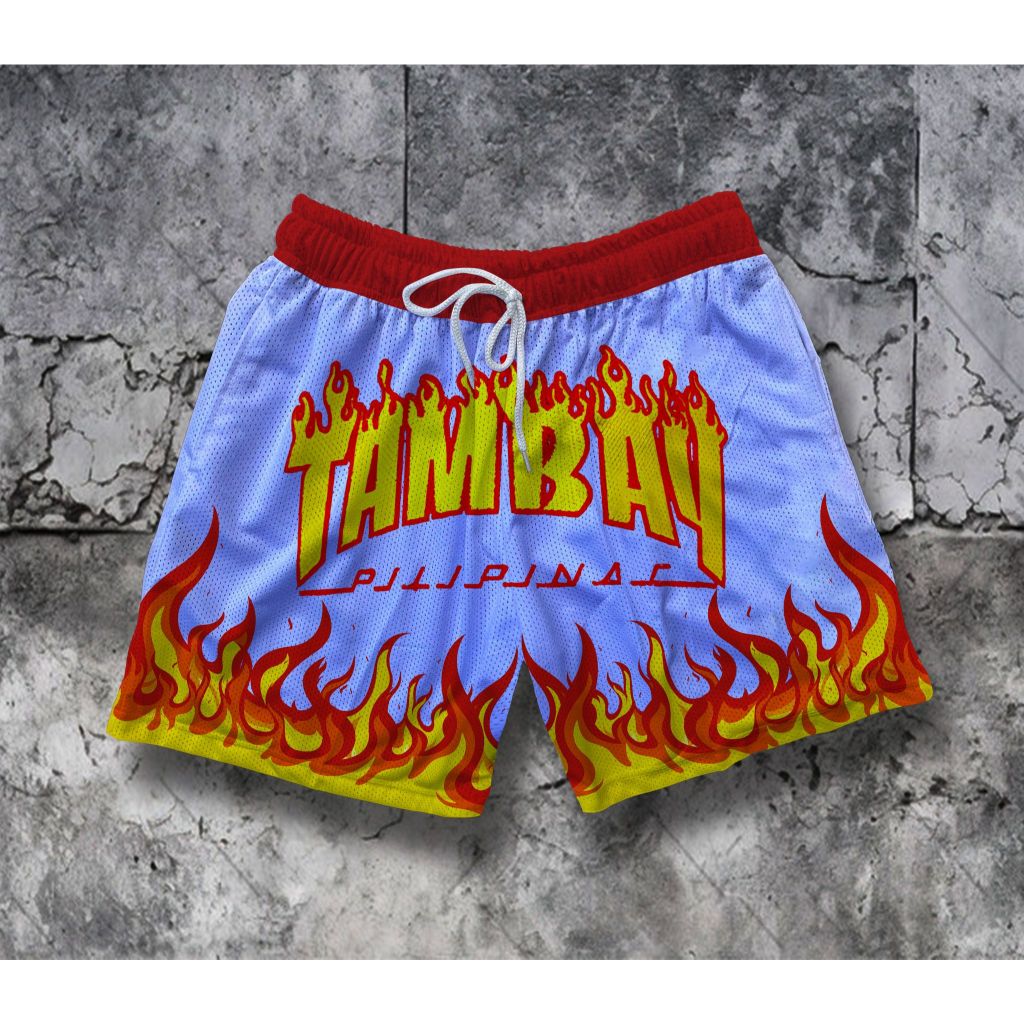 AIRCOOL MESH SHORT w/ 2 SIDE POCKETS FULL SUBLIMATION HIGH QUALITY ...