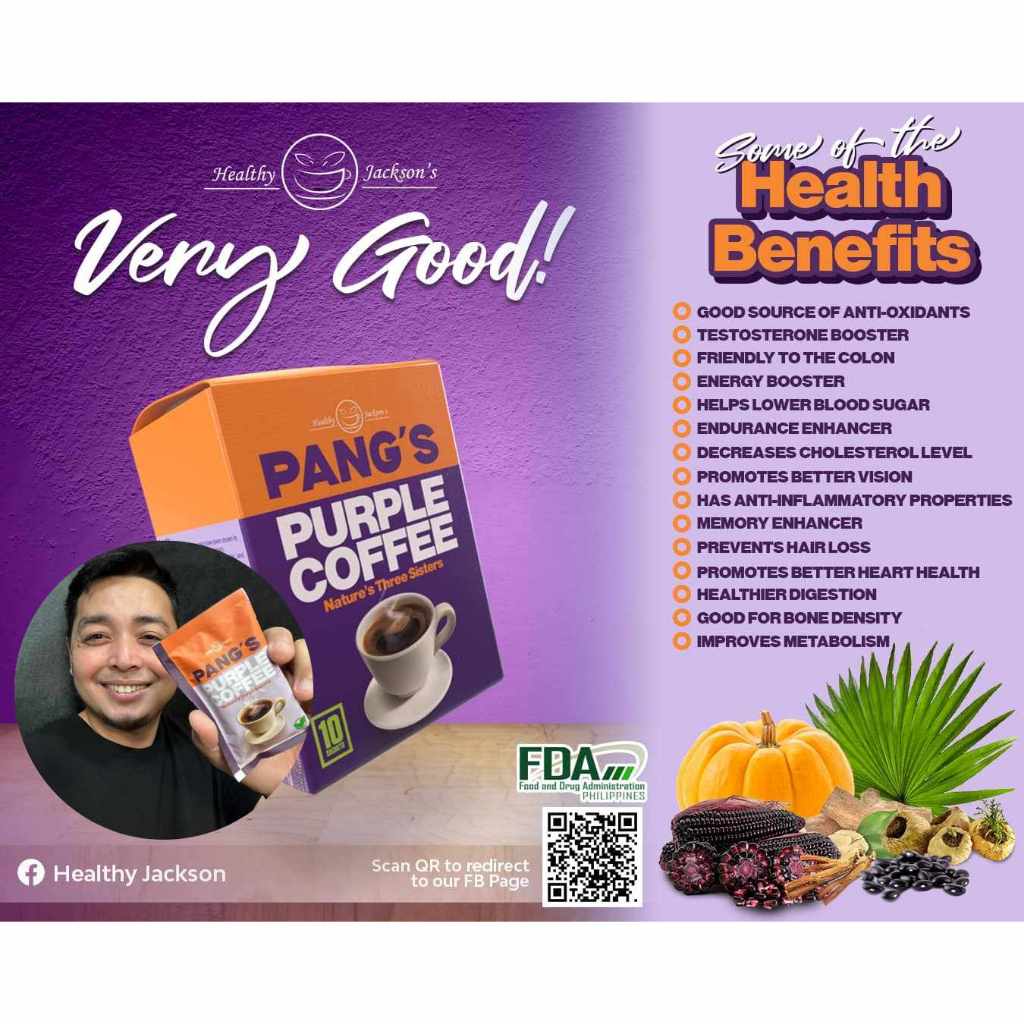 Pang's Purple Coffee Nature's Three Sisters | Shopee Philippines