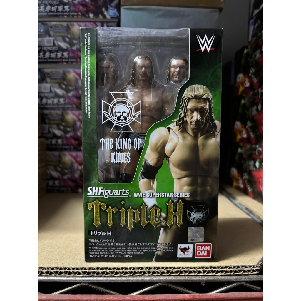 SHF S.H.Figuarts WWE Superstar Series Triple H | Shopee Philippines