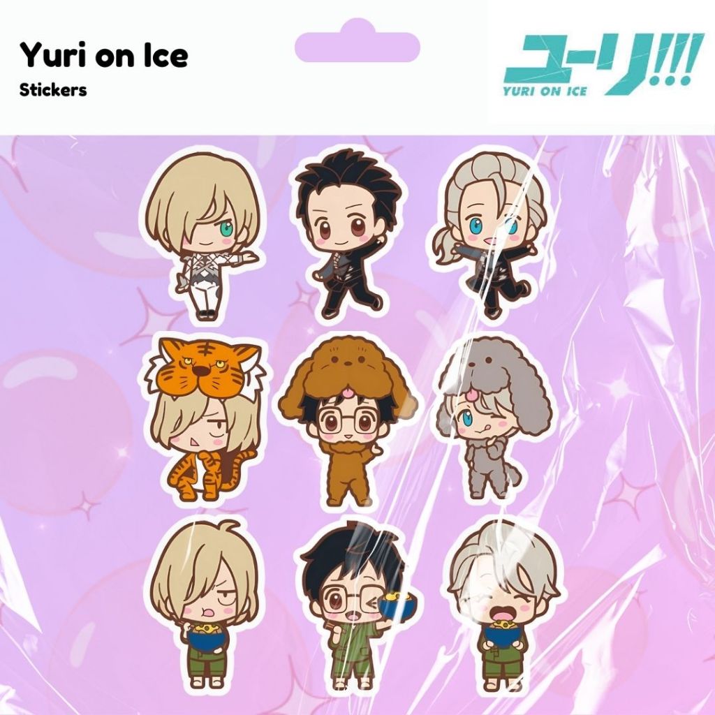 Yuri on Ice [waterproof vinyl stickers] Anime/Manga/Manhwa/Game ...