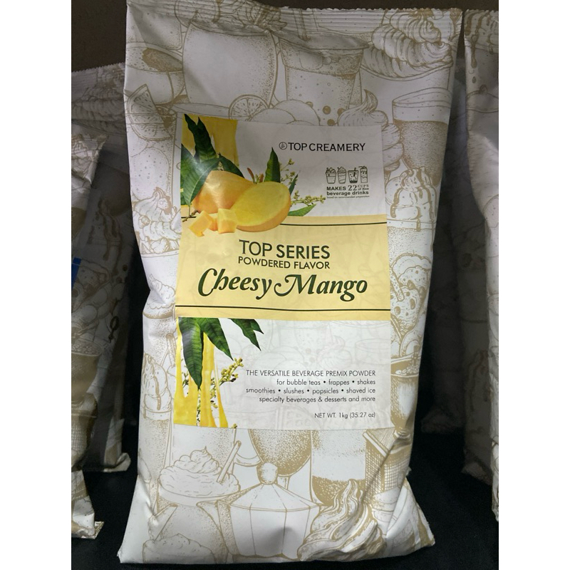 Cheesy Mango Powder Flavor 1kg -Top Creamery | Shopee Philippines