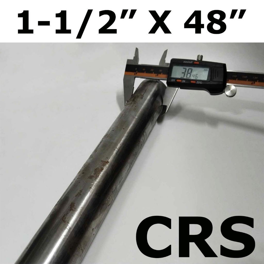 CRS SHAFTING 1-1/2" X 48" COLD ROLLED STEEL CR SHAFTING ROUND BAR == 1 ...