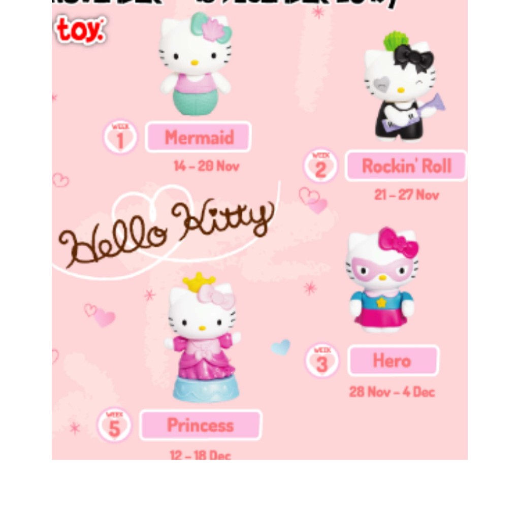 LIMITED MCDONALDS HELLO KITTY 2019 | Shopee Philippines