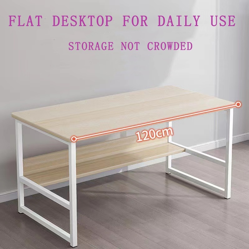 Office Table Study table Computer Table Desk 2 Layer Office Study Desk ...