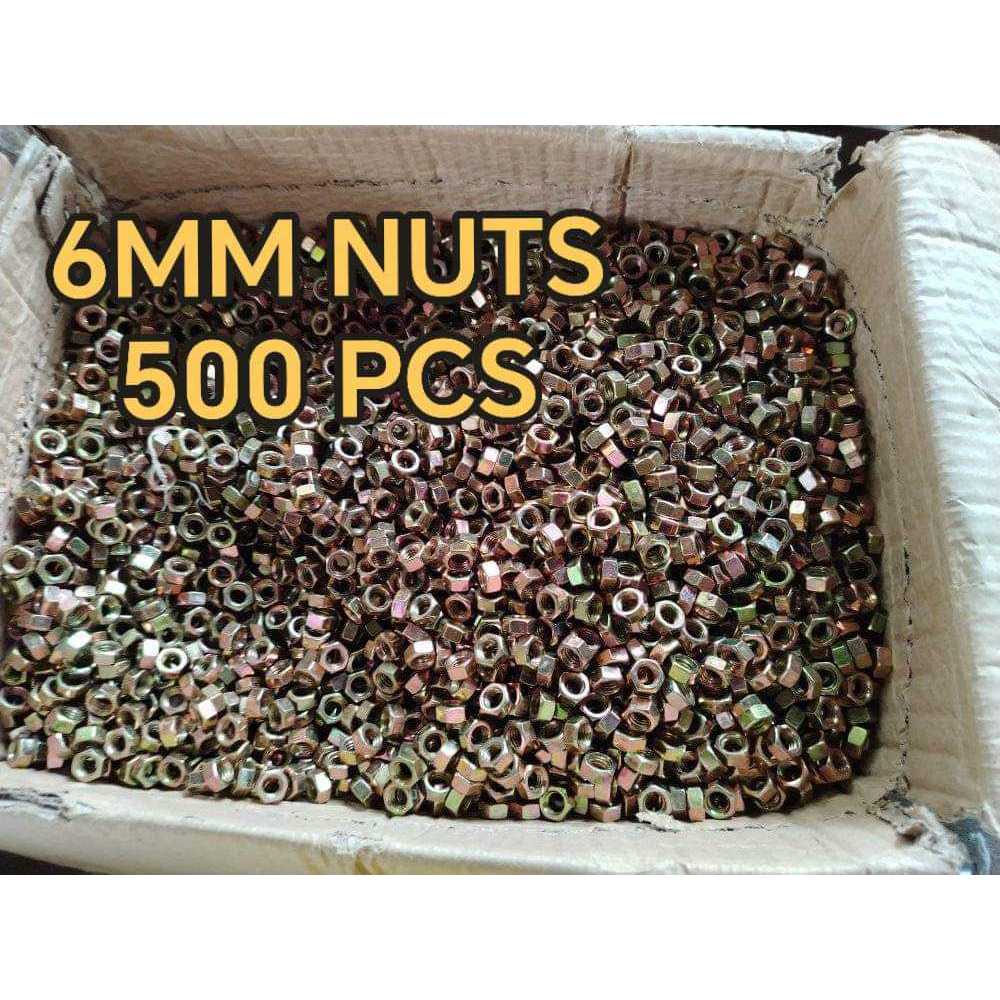 6MM NUTS PER 500 PCS | Shopee Philippines