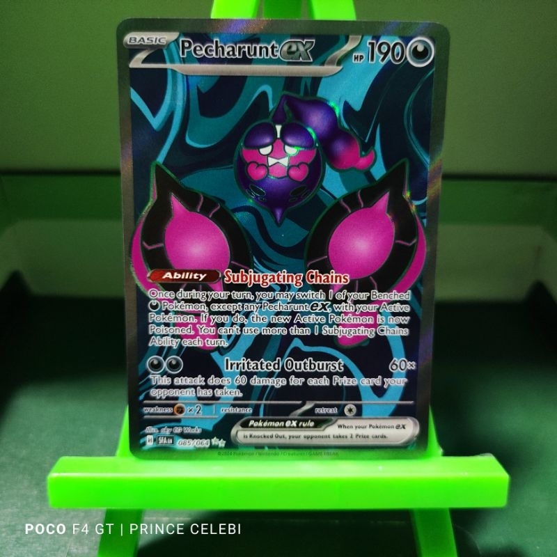 Pokemon TCG - Pecharunt ex Full Art | Shopee Philippines