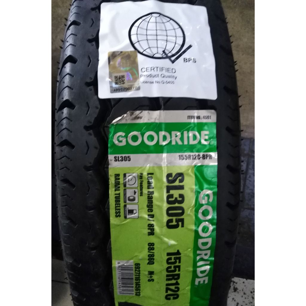Goodride Philippines Goodride Tire SL305 155 R12 TL 8PR | Shopee ...