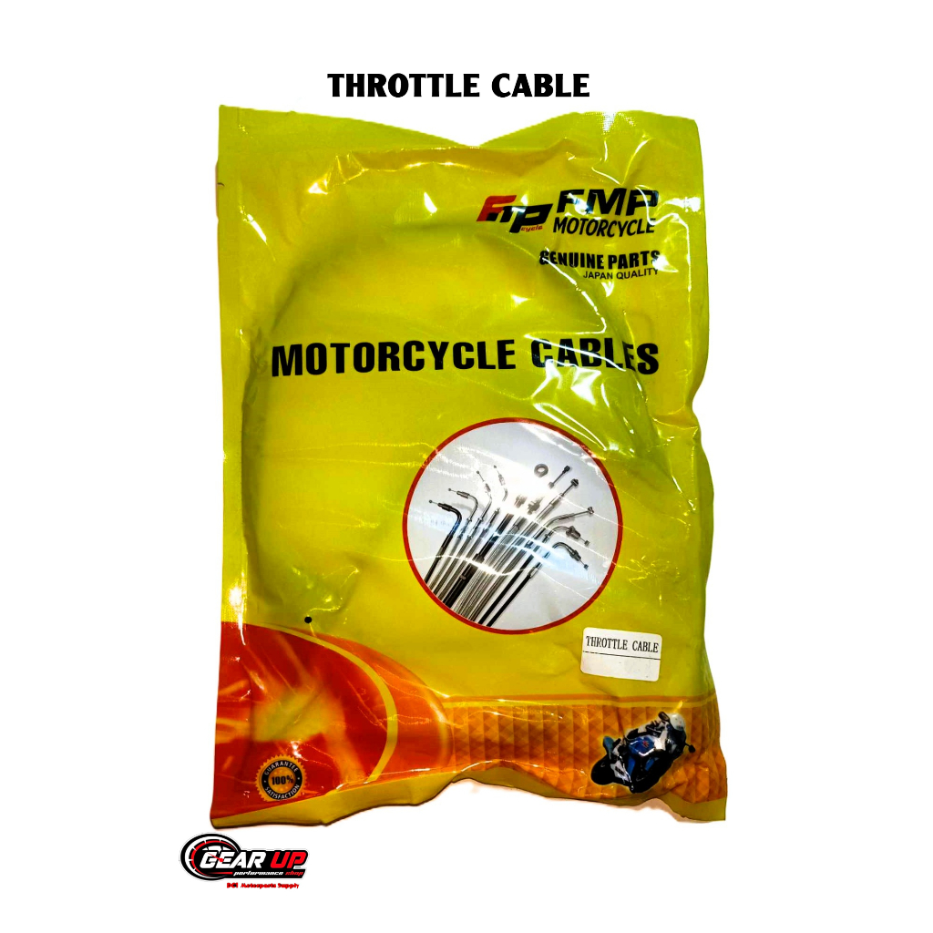FMP THROTTLE CABLE (CT100 NEW, RS 100, WAVE125 (LONG) & WAVE 100 ...