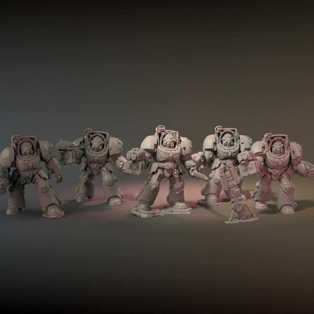 3D Printed scans - Terminators (Indomitus) | Shopee Philippines