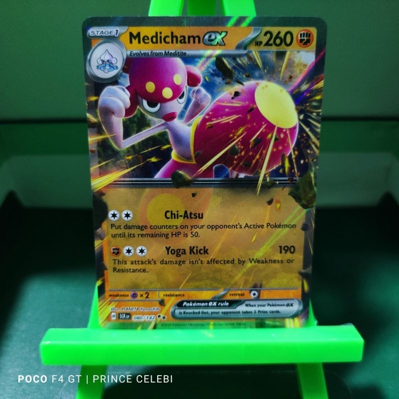 Pokemon TCG - Medicham ex | Shopee Philippines