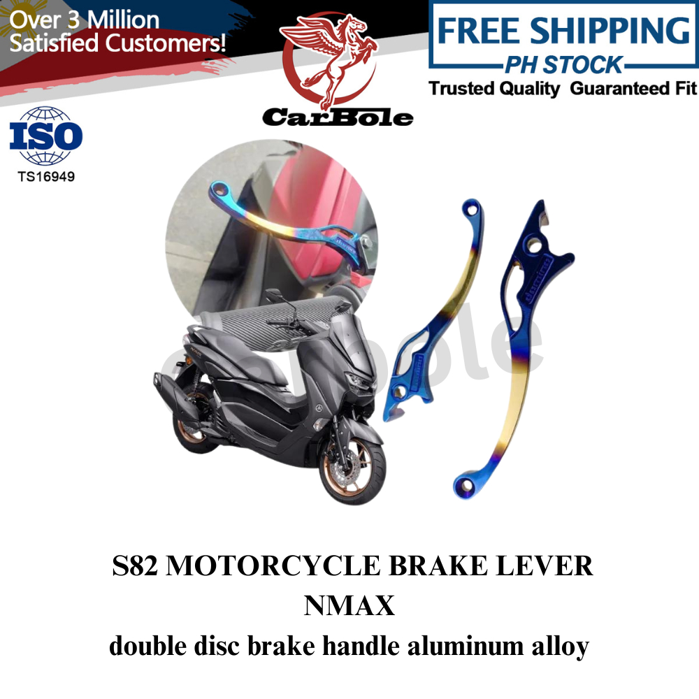 COD S82 MOTORCYCLE BRAKE LEVER NMAX double disc brake handle aluminum ...