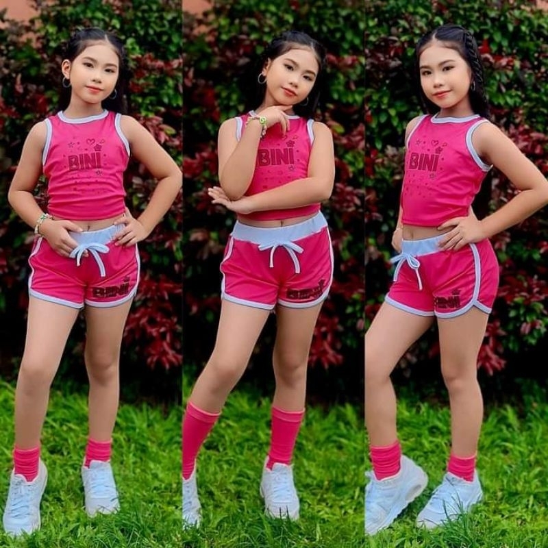 ZIAN BINI TERNO SHORT FOR KIDS( 2 SIZES-4-10) | Shopee Philippines
