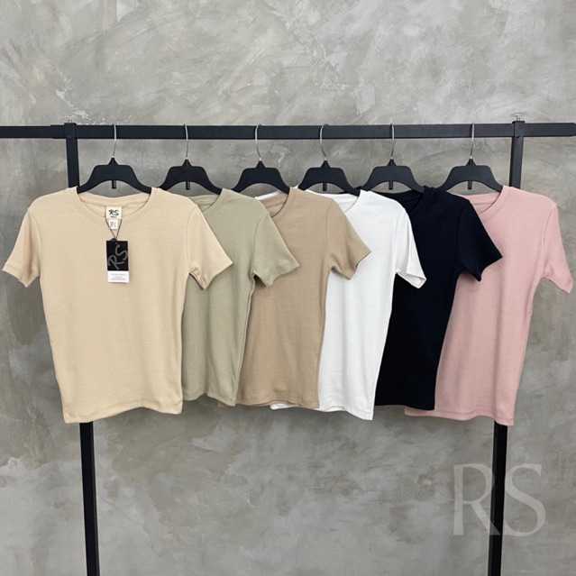 RS Brand Basic T-Shirt Full Length | Shopee Philippines