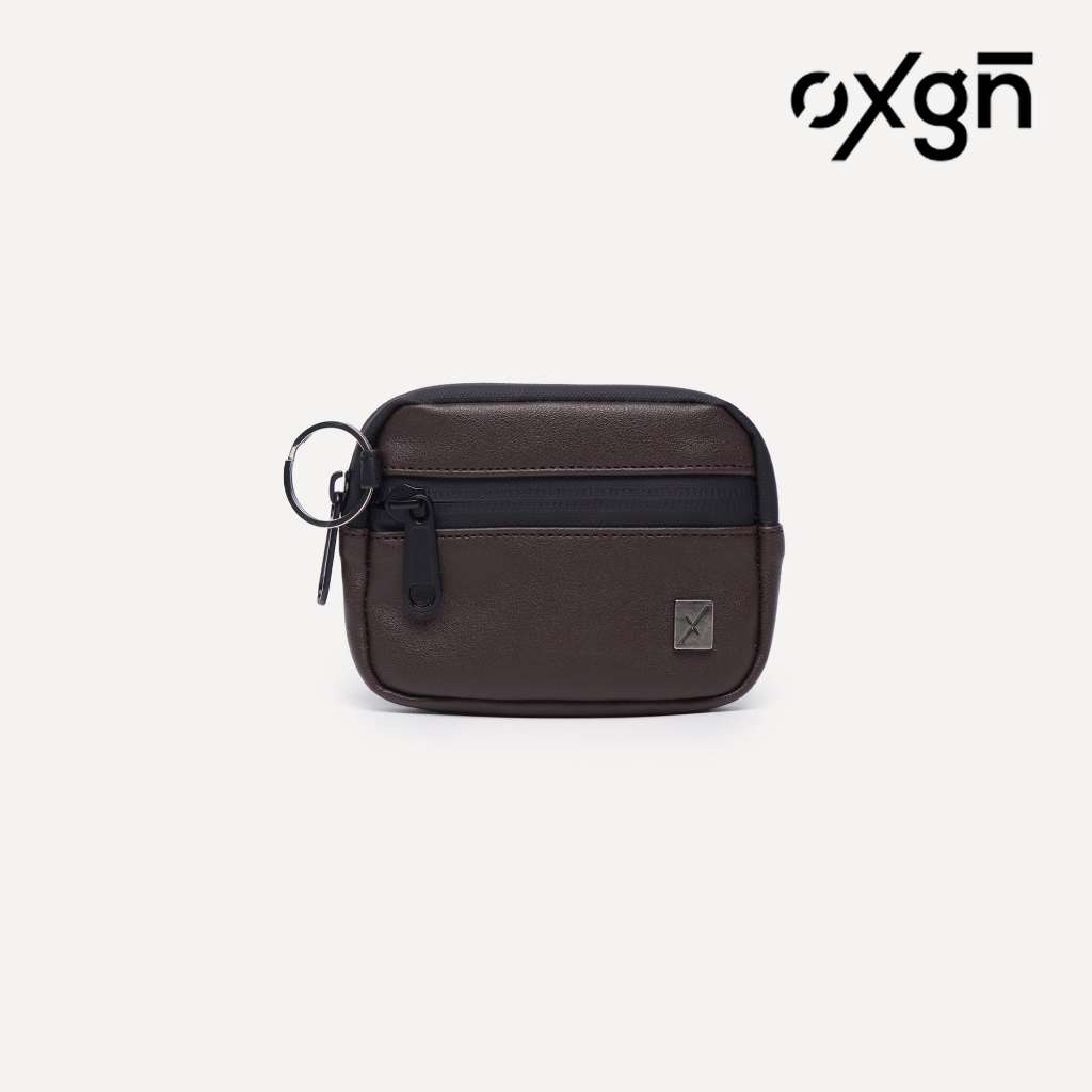 OXGN Coin Purse For Men And Women (Choco Brown/Taupe/Black) | Shopee ...