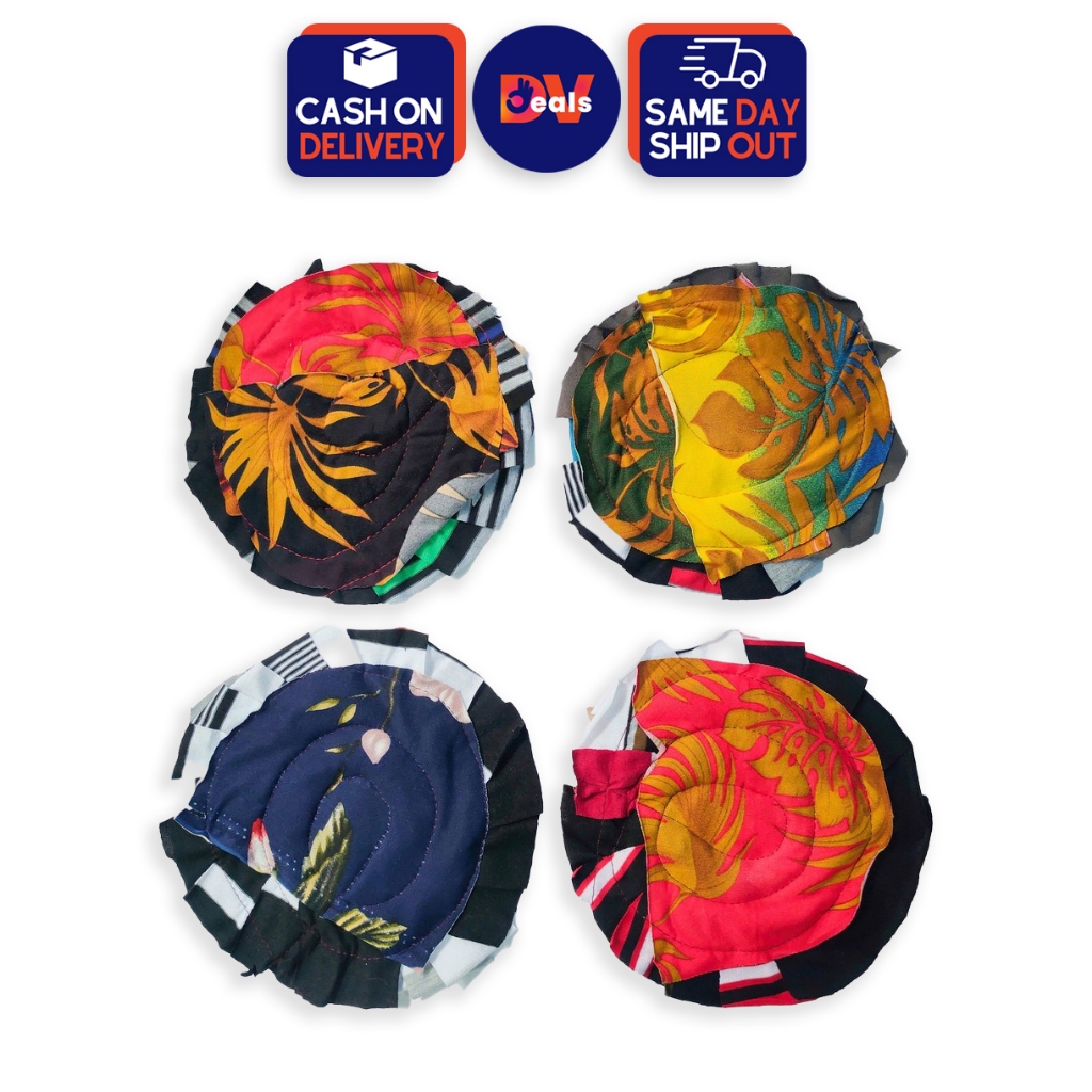 DVDEALS Basahan 3pcs Multipurpose Round Cleaning Cloth Rags Rag Rug ...