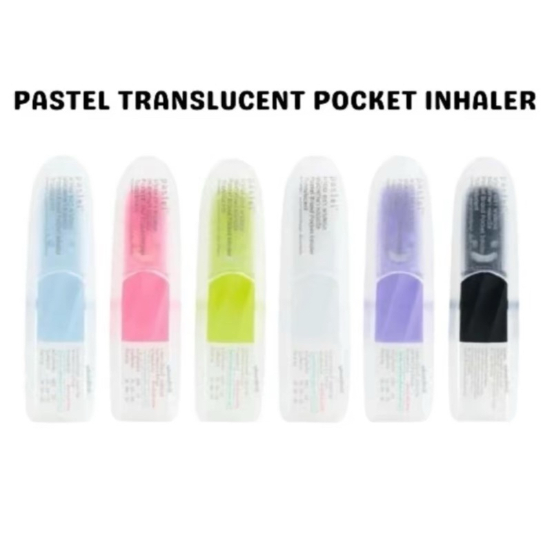 PASTEL TRANSLUCENT POCKET INHALER | Shopee Philippines