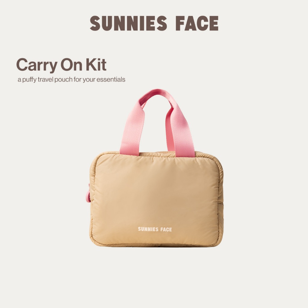 Sunnies Face Carry On Kit [Puffy Travel Pouch] (Ladyfinger) | Shopee ...