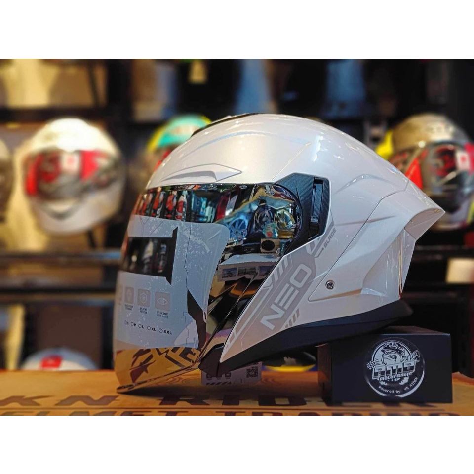 Spyder Neo Blade Half Face Dual Visor Motorcycle Helmet- Plain and ...