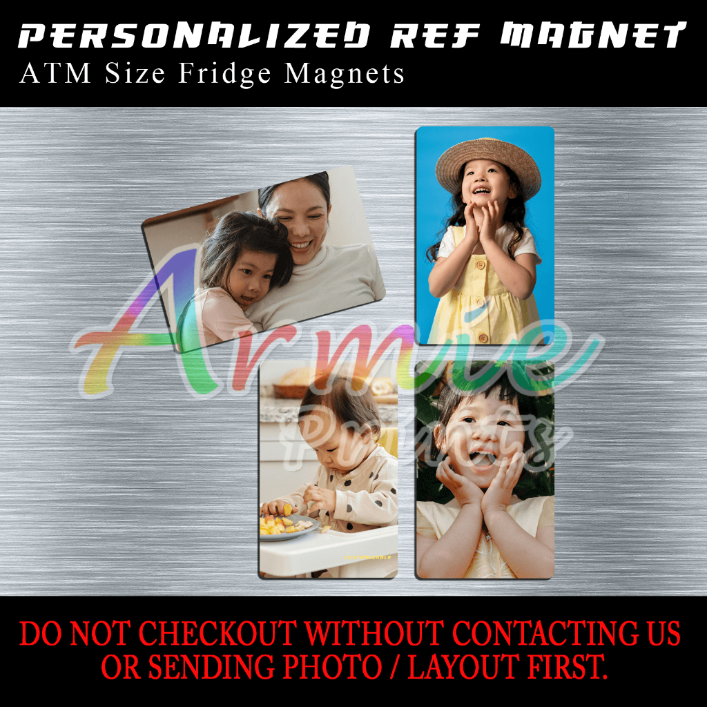 Personalized ATM Size Ref Magnet [ 50s 75s 100s 150s 200s] | Shopee ...