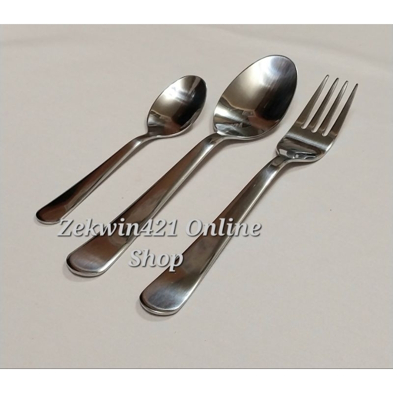 DRAGON Ikea stainless steel Spoon 4pcs /Fork 4pcs /Teaspoon 4pcs ...