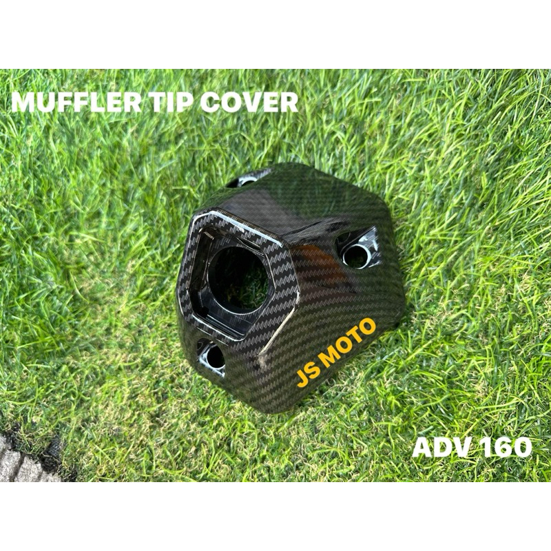 MUFFLER TIP COVER CARBON DIP ADV 160 (TWILL PATTERN) | Shopee Philippines