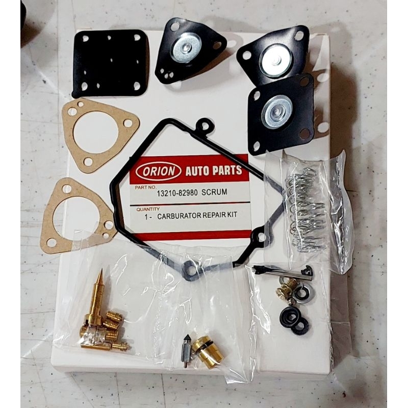 CARBURETTOR REPAIR KIT SUZUKI MULTICAB F6A SCRUM | Shopee Philippines