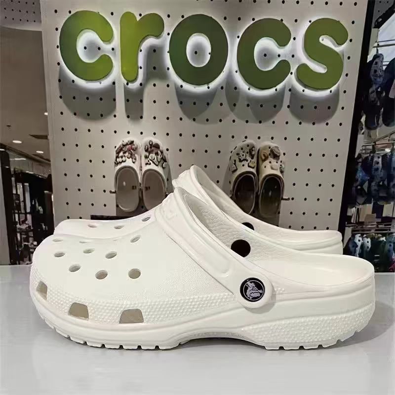 CLASSIC CLOG HOLE SHOES BEACH SHOES FOR UNISEX WITH BAG C-002 | Shopee ...