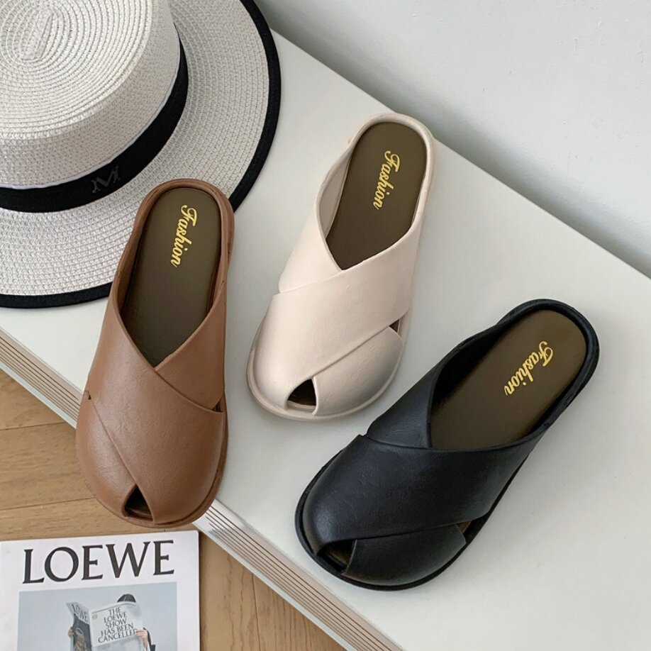 New Arrival Dressy Closed Toe Style Lightweight Flat Sandals for Women | Shopee Philippines