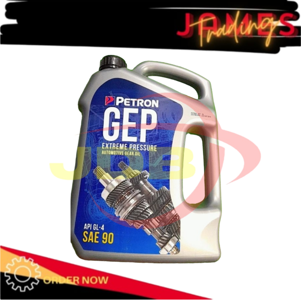 Petron GEP Extreme Pressure Automotive Gear Oil APi GL-4 SAE 90 (4 ...