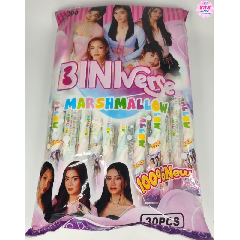 30pcs BINI LONG MALLOWS/ loot bag fillers / paninda / giveaways / party ...