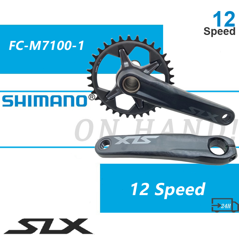 SHIMANO SLX FC-M7100 Crankset 12 Speed MTBBike Chainwheel M7100 170mm ...