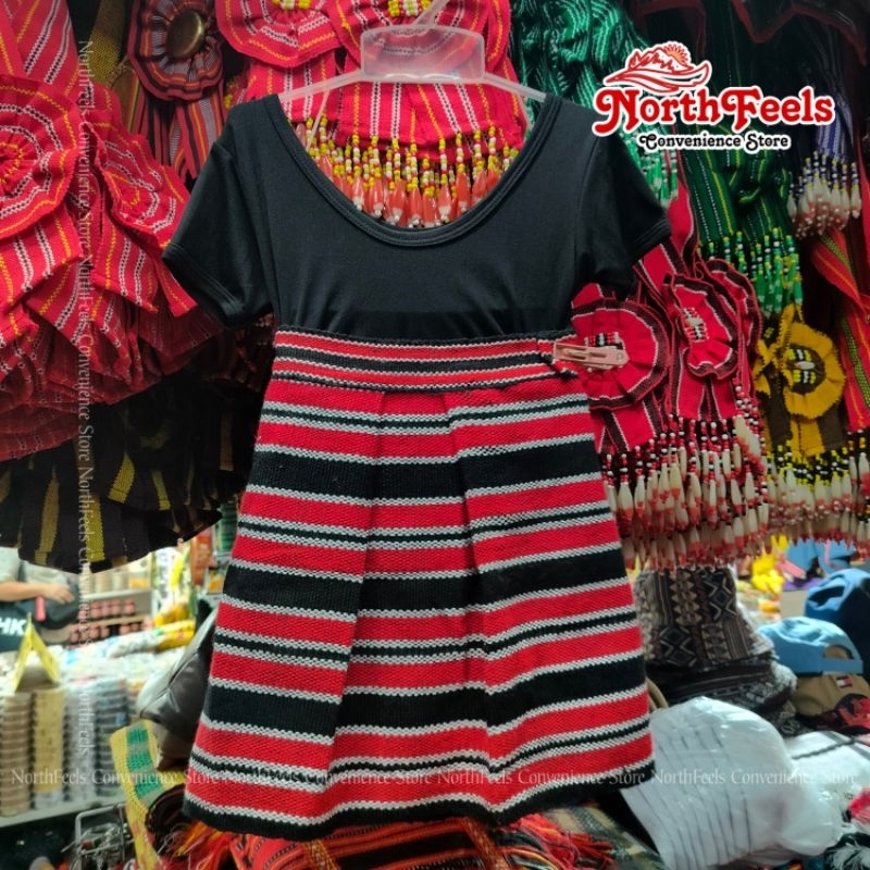 Skirt Kids Igorot Ethnic Attire - Girl Benguet Ibaloi Costume | Inabel ...