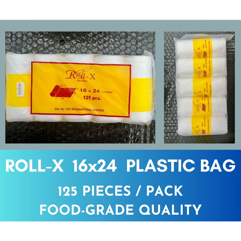 16x24 Food-Grade Plastic Labo Roll Bags (Sold per Pack) with Invoice ...
