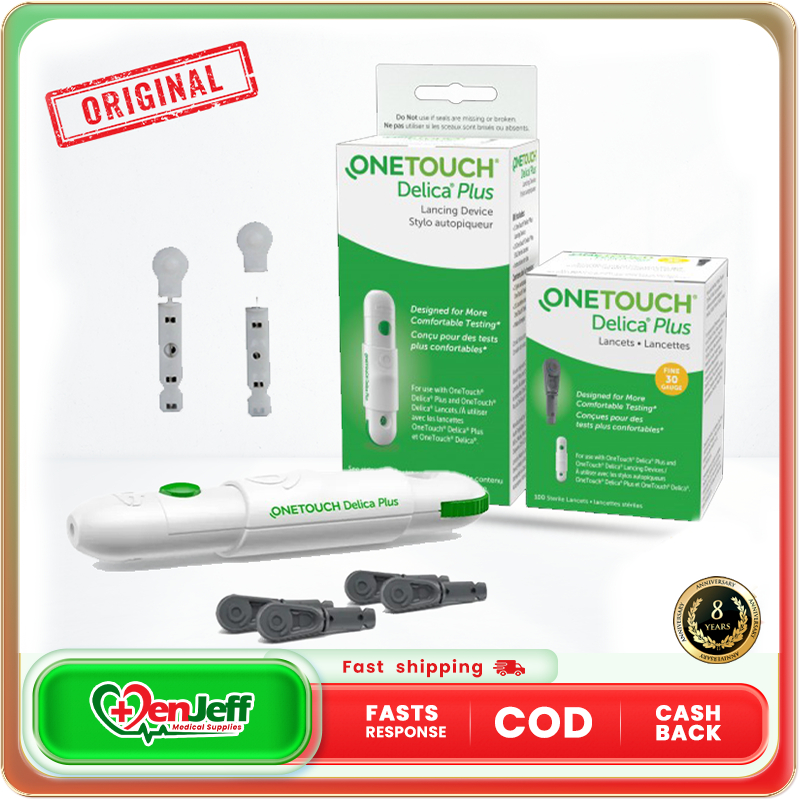 One Touch Delica Plus Lancets 25s or 100s or One Touch Delica Lancing ...