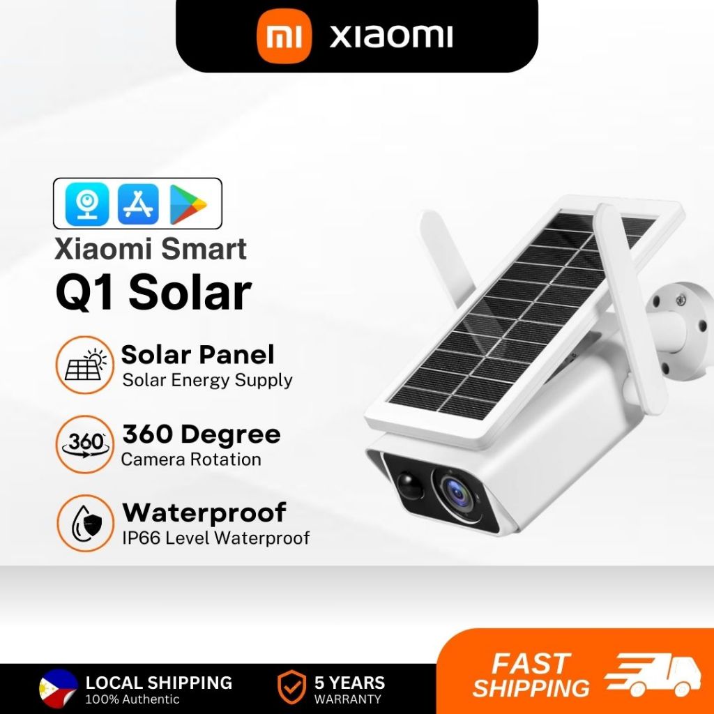 CCTV iCSee Solar/Battery Powered 3MP 1296p Outdoor Waterproof Wireless ...