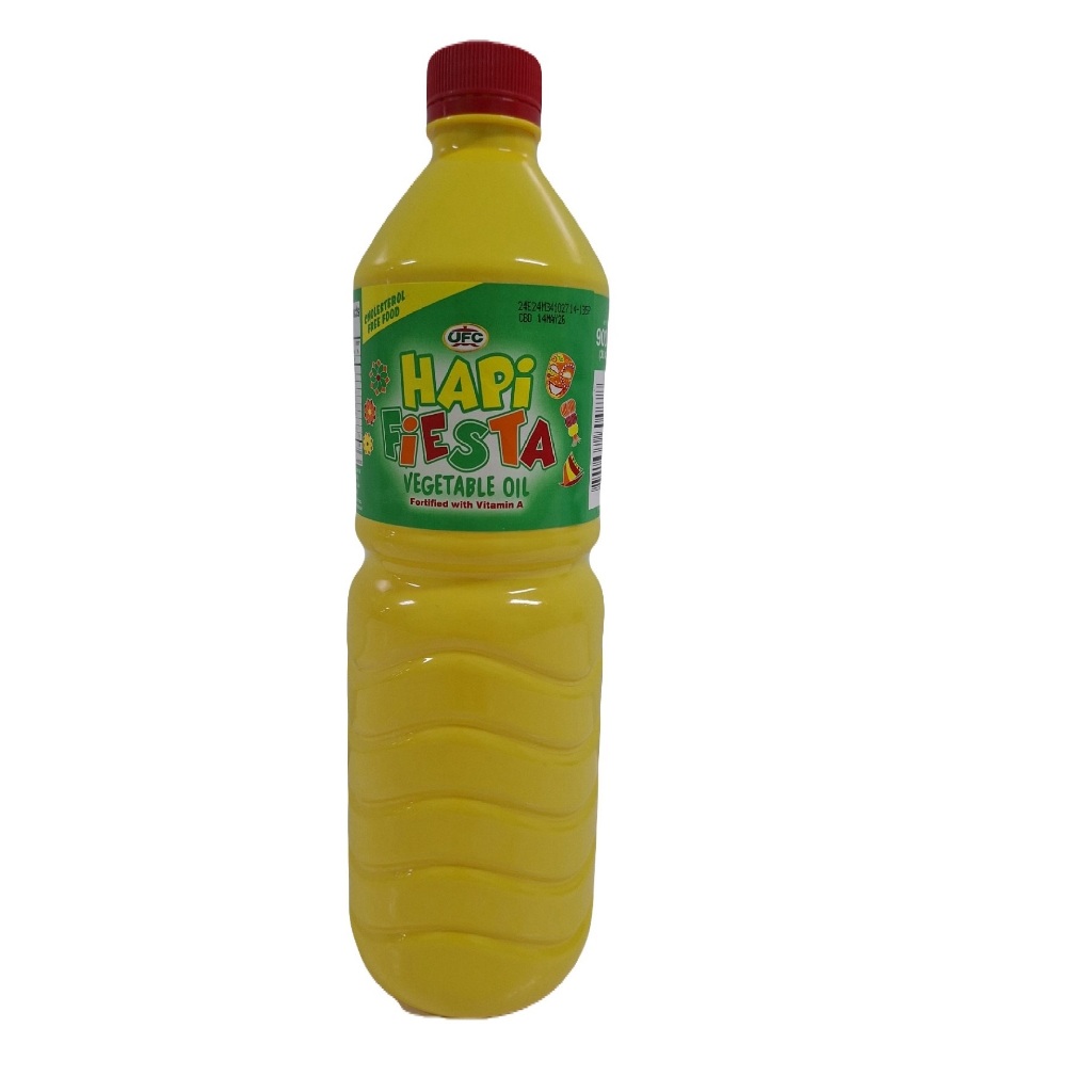 UFC Hapi Fiesta Vegetable Oil Pet 900Ml | Shopee Philippines