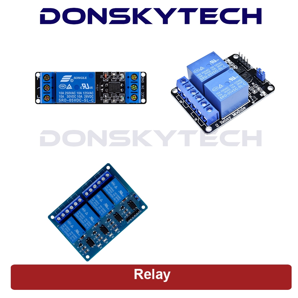 1 2 4 8 Channel 5V 12V 10A Relay Module with Optocoupler | Shopee Philippines
