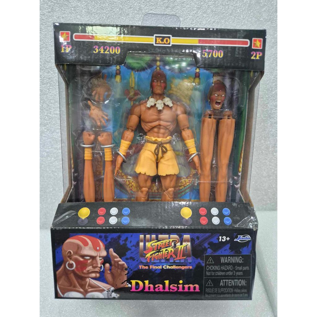 Jada Toys Dhalsim Street Fighter 2 Ultra | Shopee Philippines