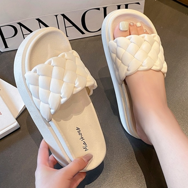 No Brand NEW Korean Fashion Braided strap Ladies footwear Casual Flat ...