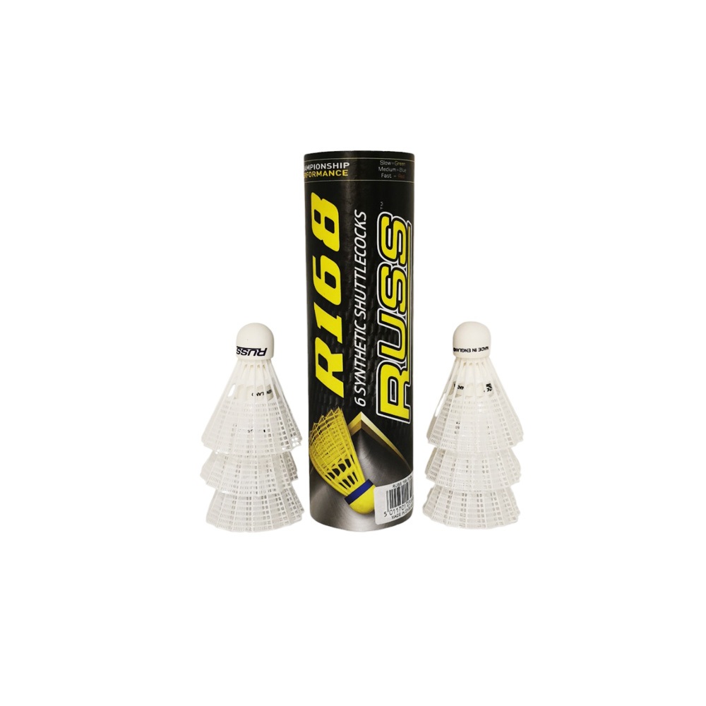 Russ 168 Synthetic Shuttlecock Neon White | Shopee Philippines