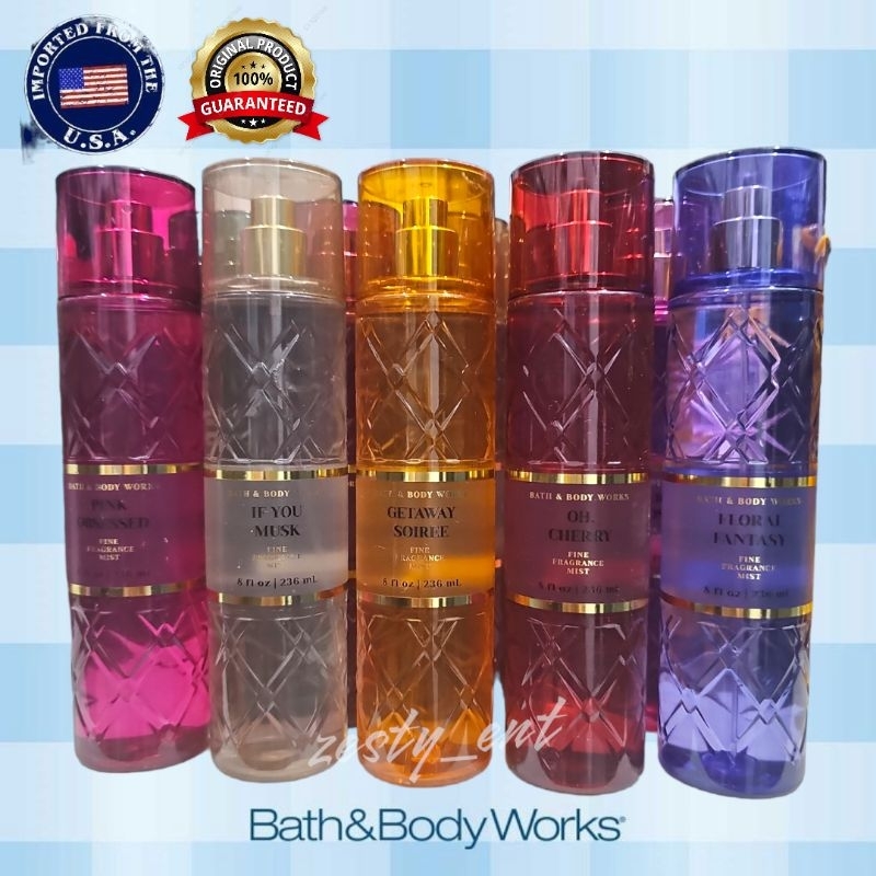 Bath and Body Works Body Everyday Luxury Designer Fragrance Oh Cherry ...